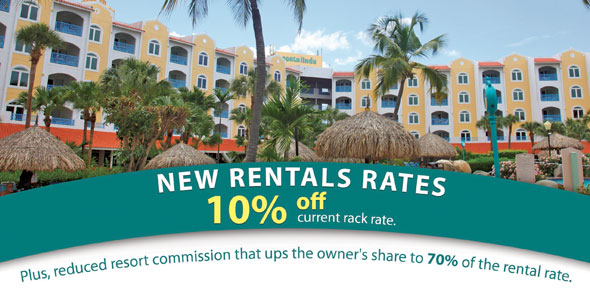 New Rental Rates 10% off current rack rate
